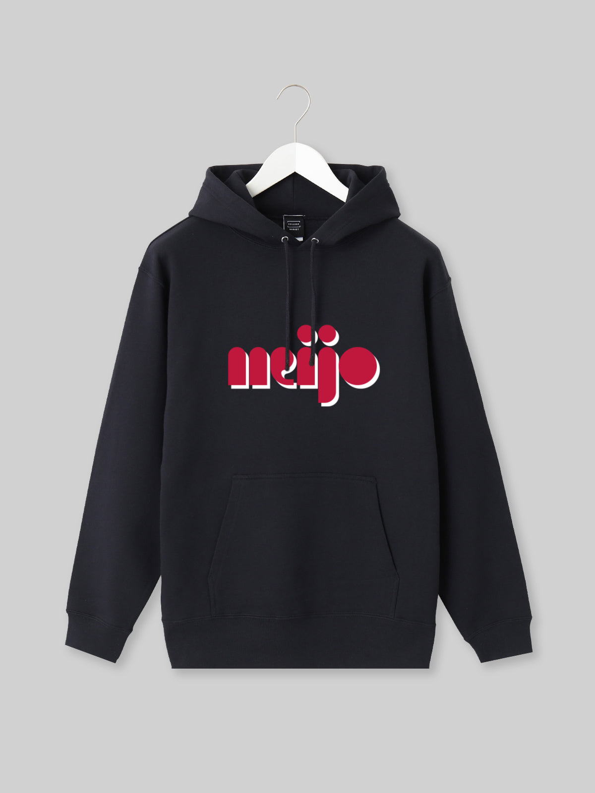 MEIJO Sweat Pullover Hoodie with meijo logo, Black – COLLEGE MARKET ...