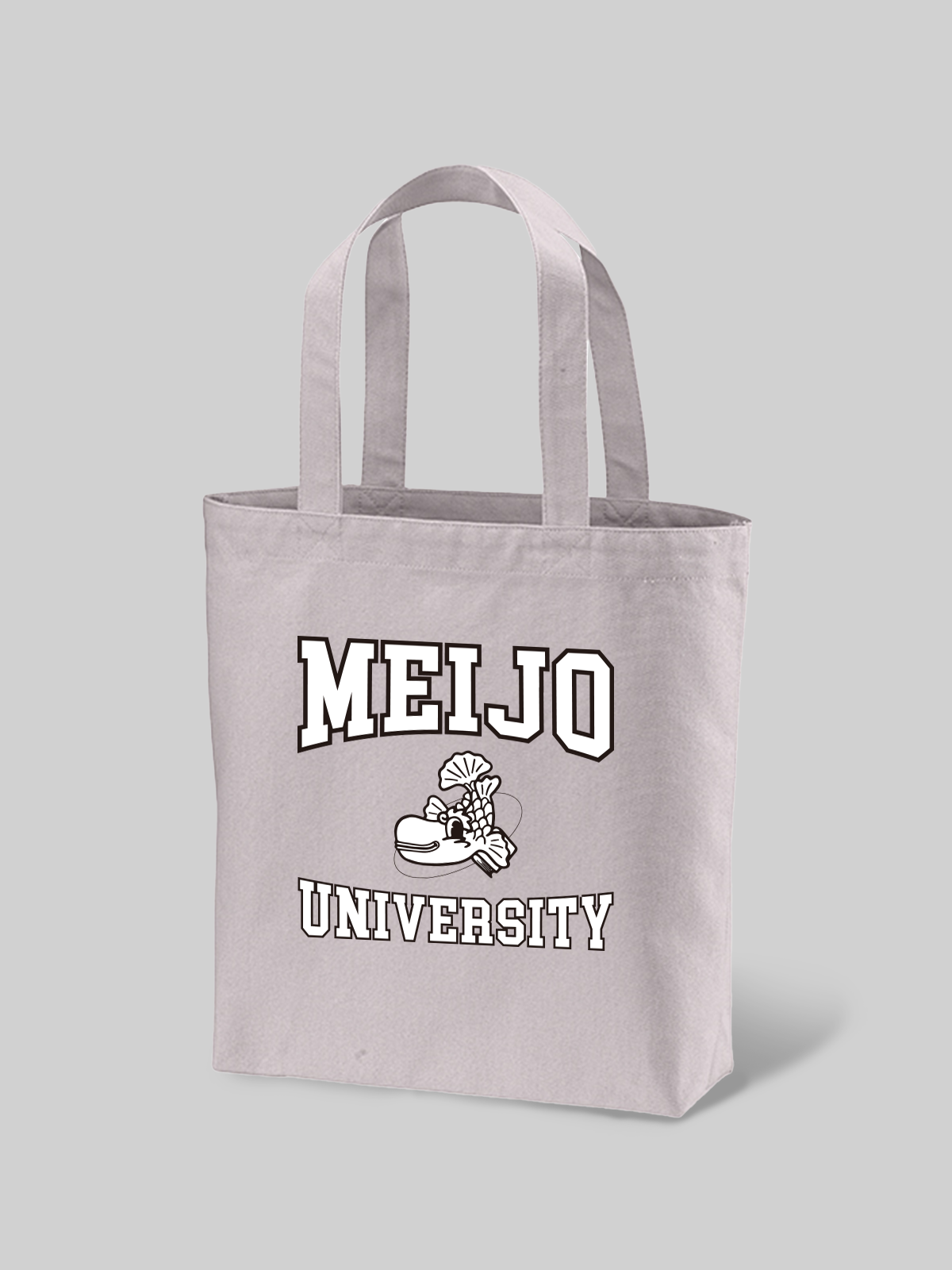MEIJO トートバッグ カレッジシャチロゴ グレー – COLLEGE MARKET｜カレッジマーケット