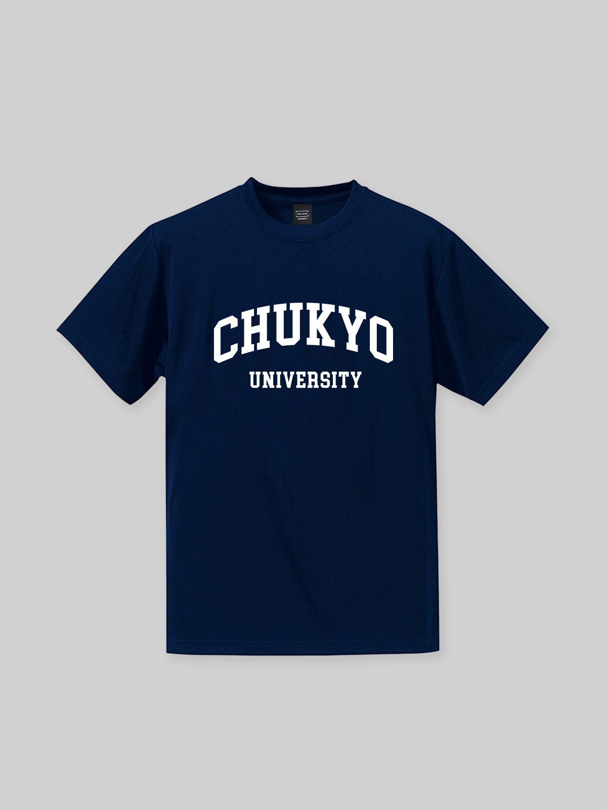 CHUKYO ショートスリーブドライTEE CHUKYOロゴ ネイビー – COLLEGE MARKET｜カレッジマーケット