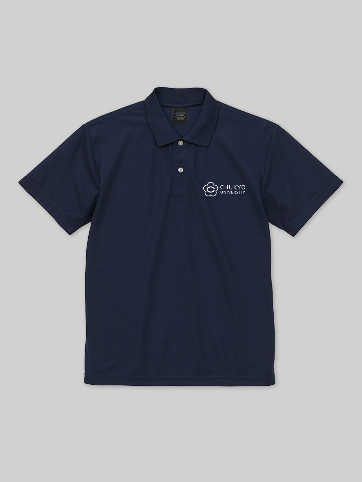CHUKYO オフィシャル ドライカノコポロシャツ 梅Cロゴ インディゴ – COLLEGE MARKET｜カレッジマーケット