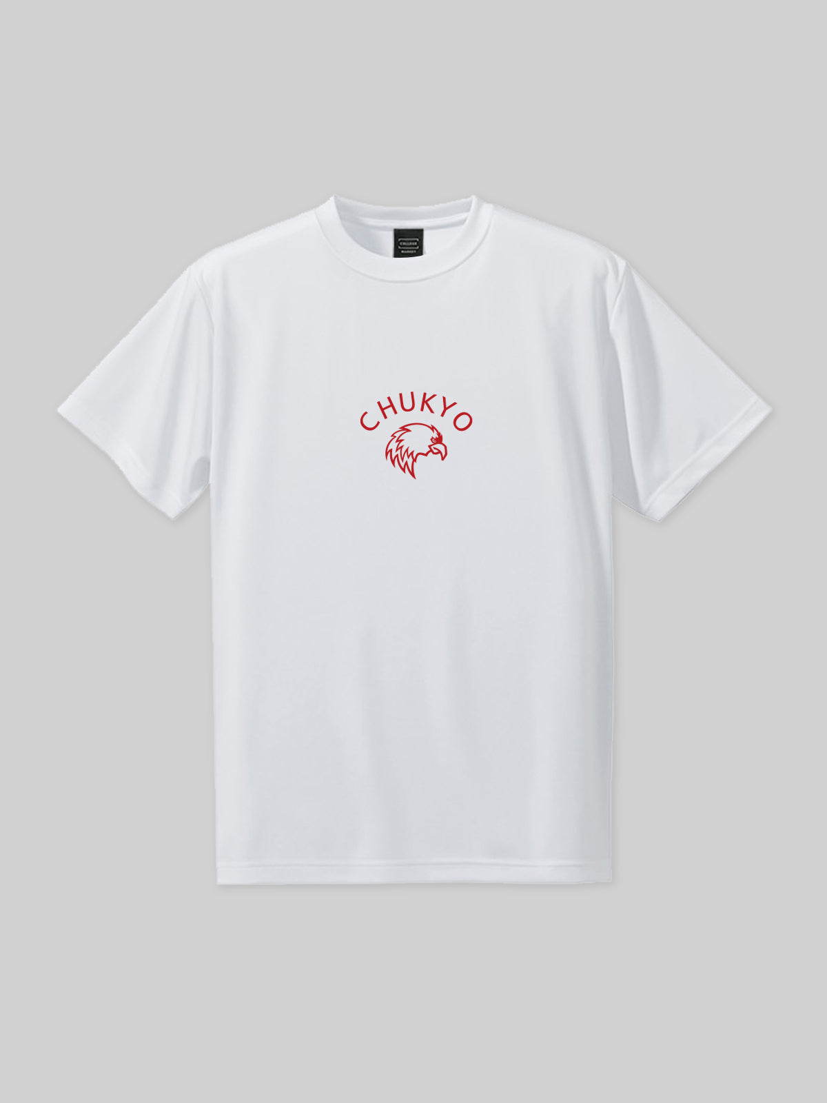 CHUKYO オフィシャル ショートスリーブドライTシャツ イーグルロゴ ホワイト – COLLEGE MARKET｜カレッジマーケット