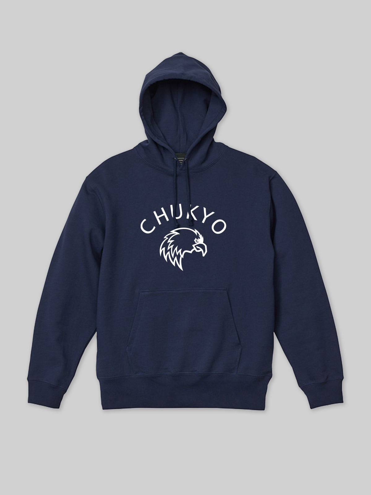 CHUKYO オフィシャル ウラケスウェットプルオーバーパーカー イーグルロゴ インディゴ – COLLEGE MARKET｜カレッジマーケット