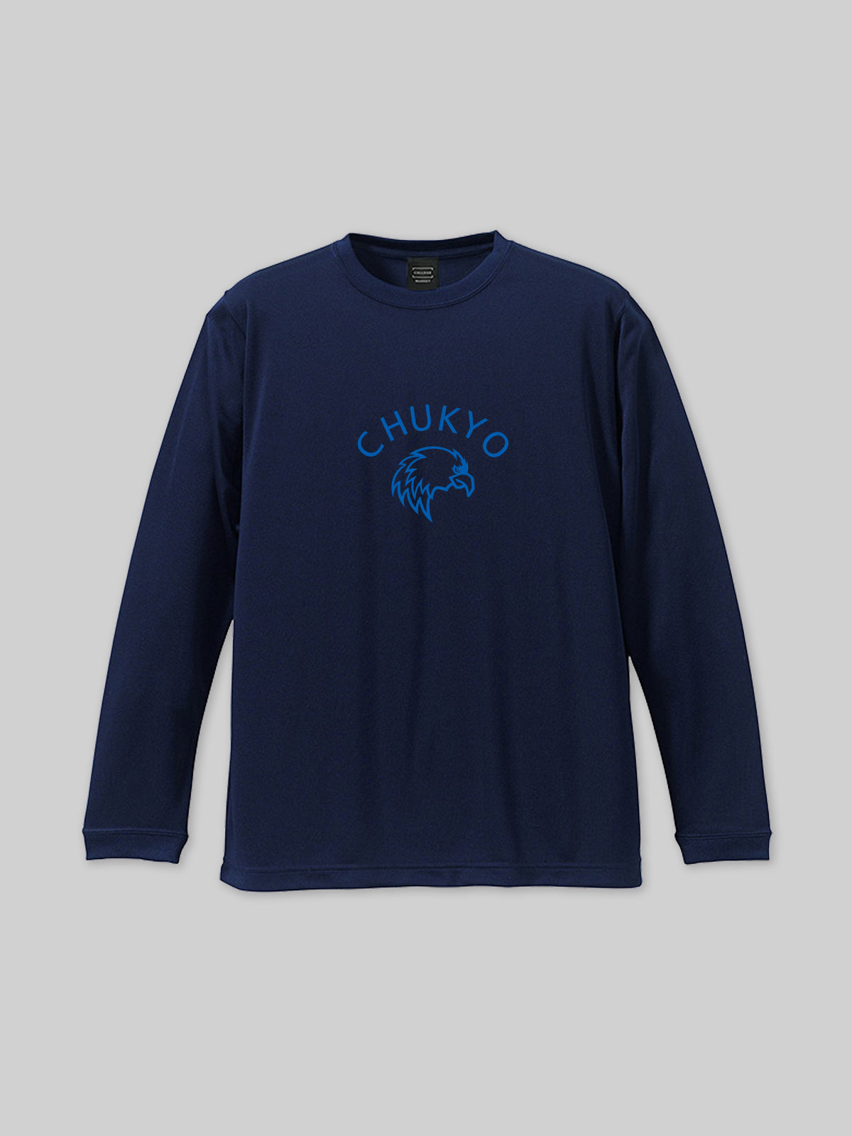 CHUKYO オフィシャル ドライロングスリーブTシャツ イーグルロゴ ネイビー – COLLEGE MARKET｜カレッジマーケット